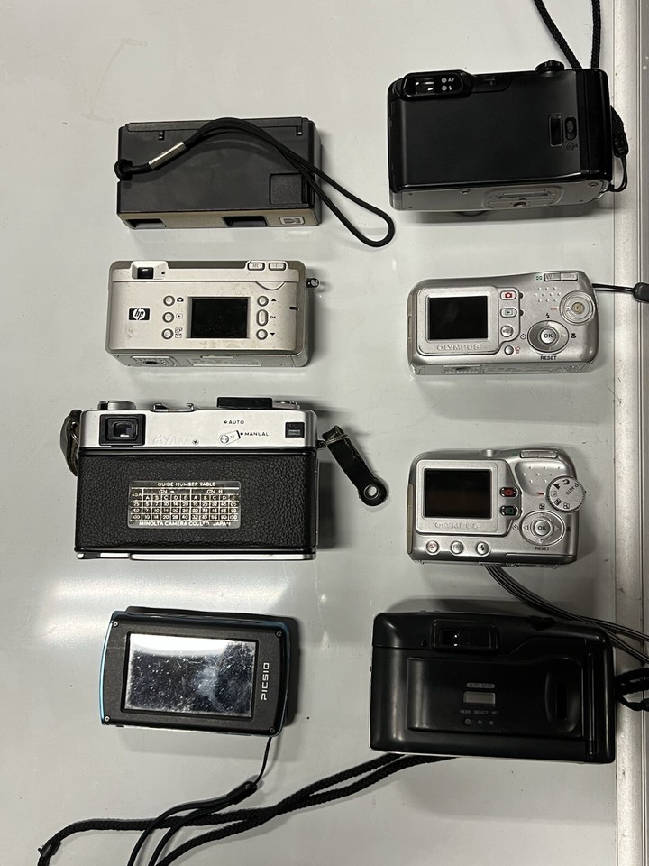 Assorted Cameras Lot of 8 *untested* AS-IS | eBay
