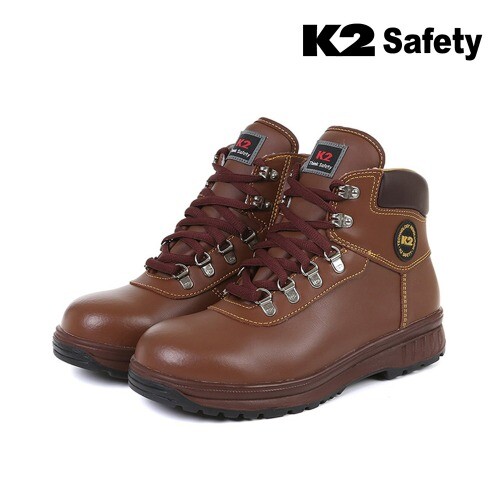 K2 Mens Zipper Safety Shoes (K2-14LP) Safe Work Boots Steel Toe Anti ...