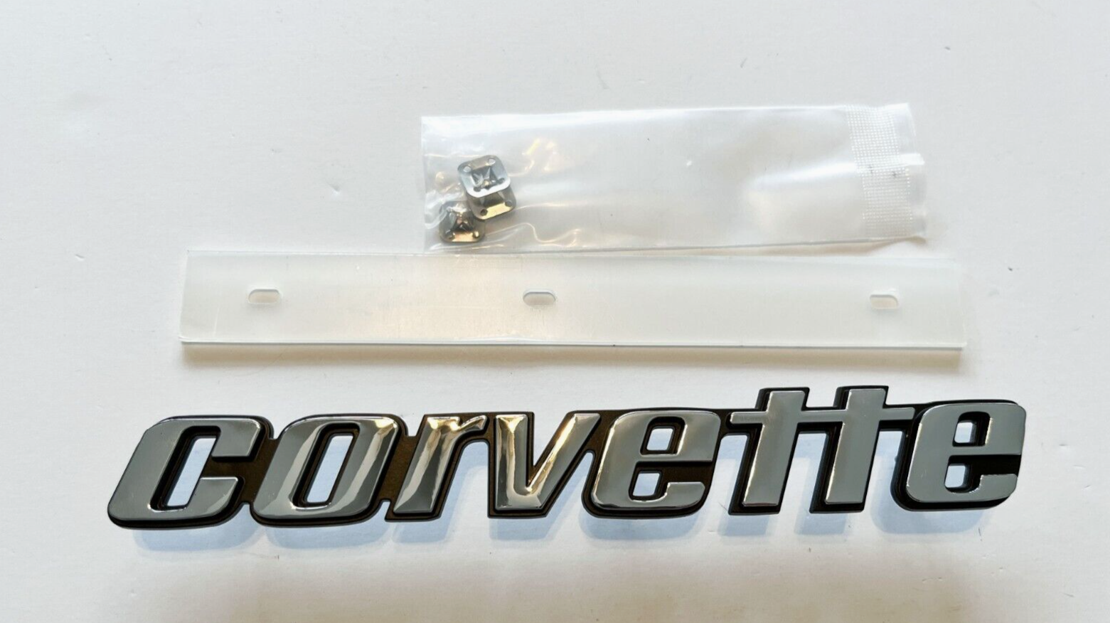 1x 1976 Late - 1979 Corvette Rear Bumper Emblems Badges C3 New | eBay