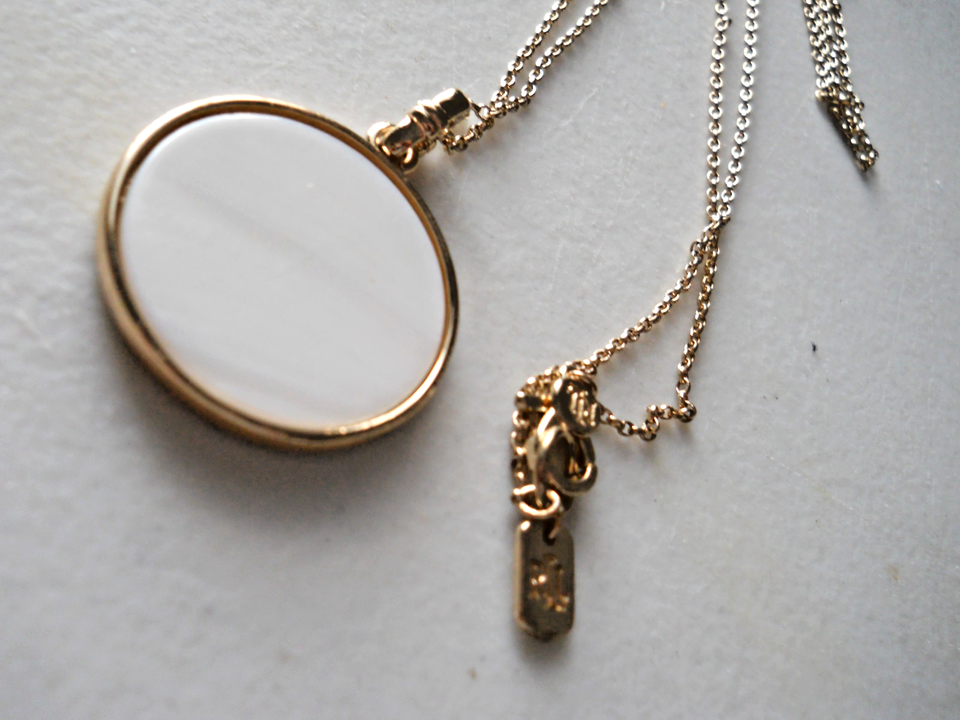 5 Pcs. Ralph Lauren Jewelry-Earrings ($55 Retail)+3 Necklaces:Logo,Bolo ...