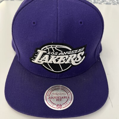 Los Angeles Lakers Mitchell & Ness Ball Cap NWT | eBay