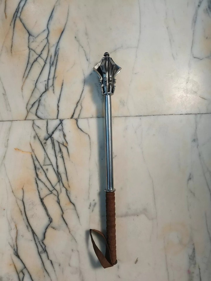 Medieval Mace Weapon: Authentic 16th Century Spiked Flail for Knights ...