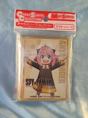 Chara Sleeve Collection Spy x Family Anya Forger Card Sleeves *New/Sealed* | eBay