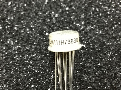 (1 PC) NATIONAL LM111H/883Q Voltage Comparator, Single, 8 Pin, Metal ...