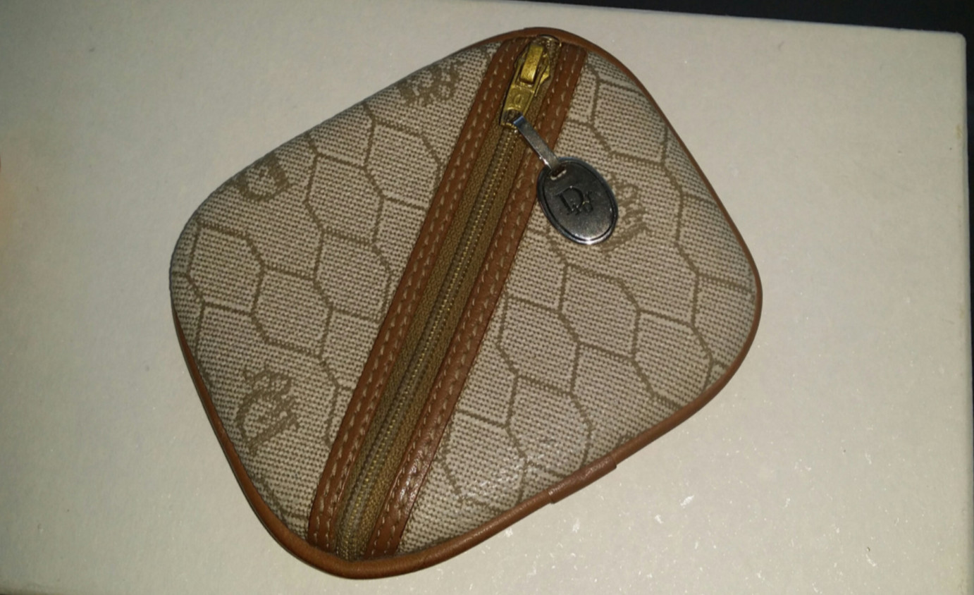 Vintage DIOR Honeycomb authentic Vintage coin/wallet … - Gem