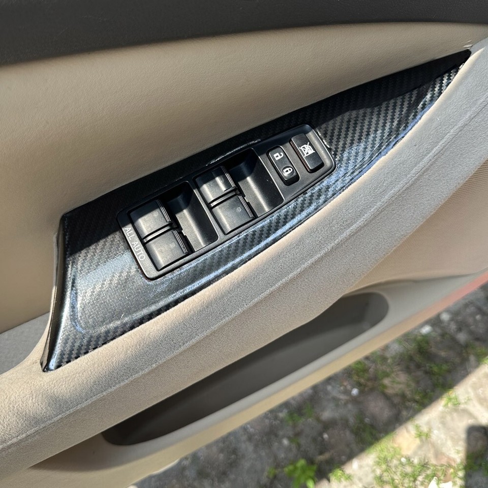 For Lexus ES 2006-2012 5D Carbon Fiber Pattern Interior DIY TrimDecals ...