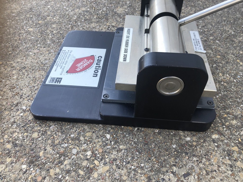 XL Ellison Letter Machine Press Die Cut Machine Model 1000 Heavy Duty ...