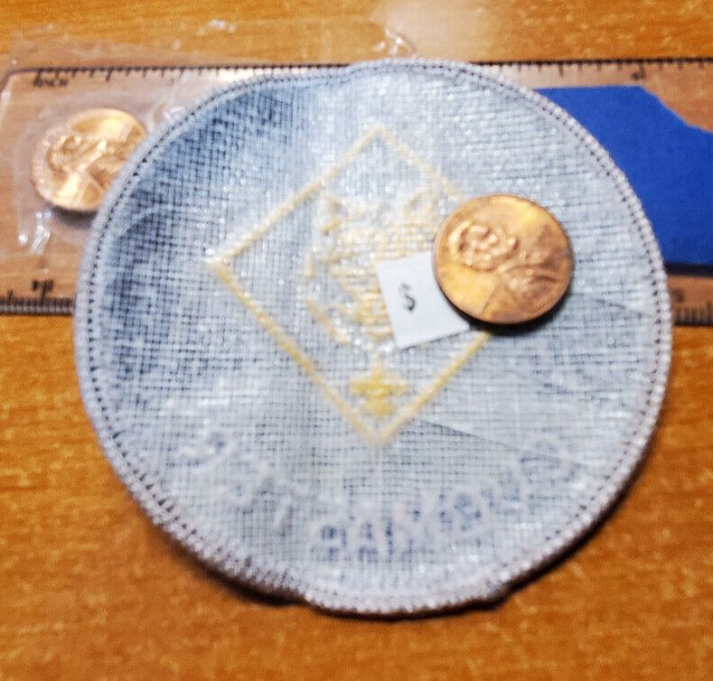 BSA Pack Cubmaster Position Patch, 1973-89 plastic back [moww] | eBay