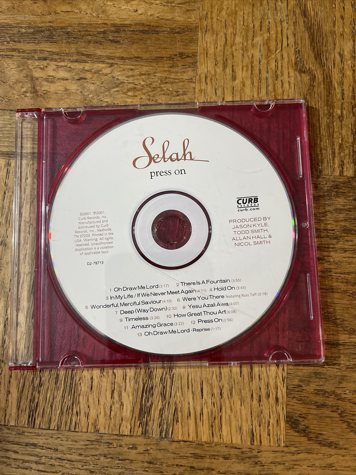 Selah Press On CD | eBay