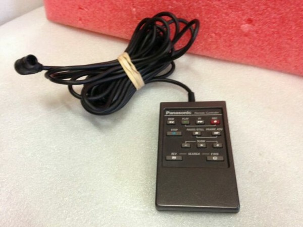 Panasonic VCR VHS Wired Remote Controller Model VSQ0251 for sale online ...