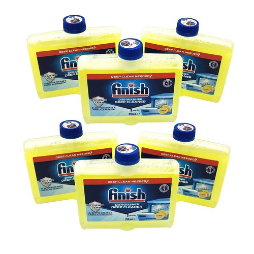 Finish Deep Clean Dishwasher Cleaner Grease Limescale Removal Lemon ...