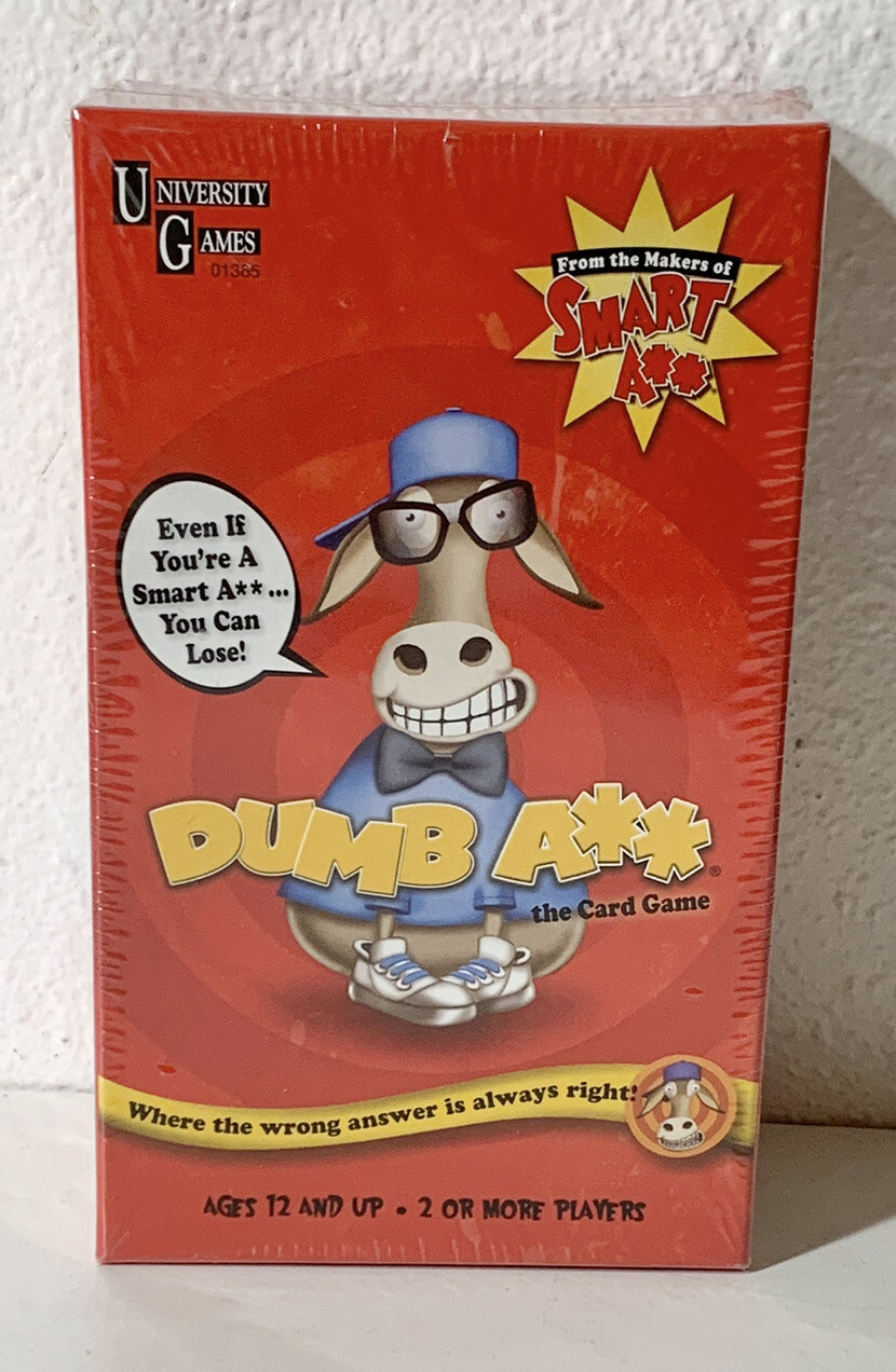 Dumb Ass A** The Card Game Booster by University Games | eBay