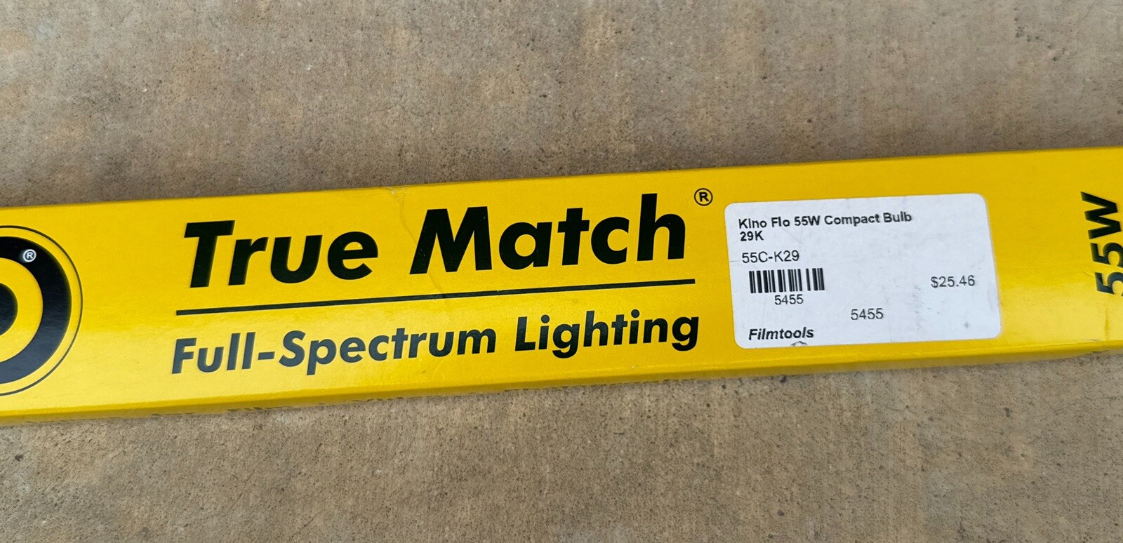 KINO FLO 55W 55C-KF29 TRUEMATCH 2900K CFL Full Spectrum Lamp Bulb New ...