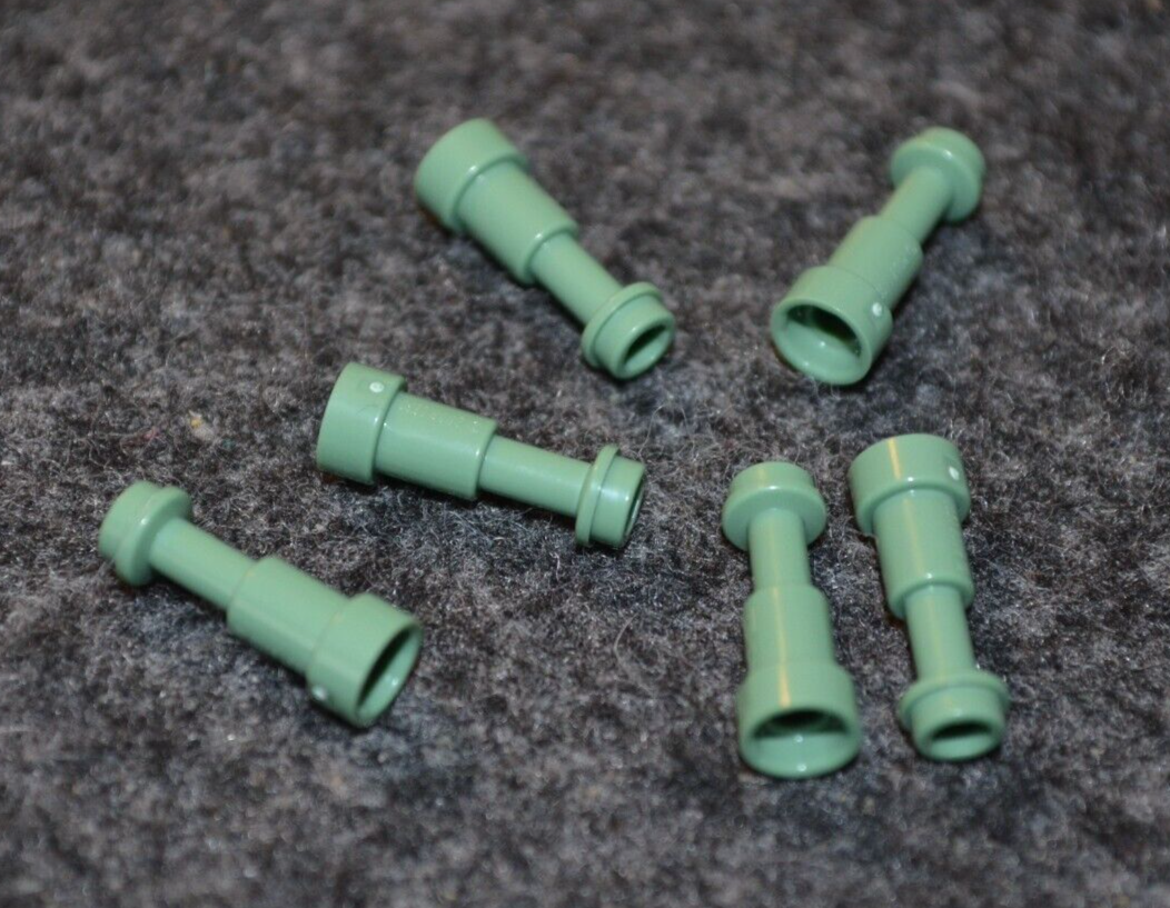 (6) Sand Green Pirate Telescope / Banister Brick Bricks ~ New Lego ...