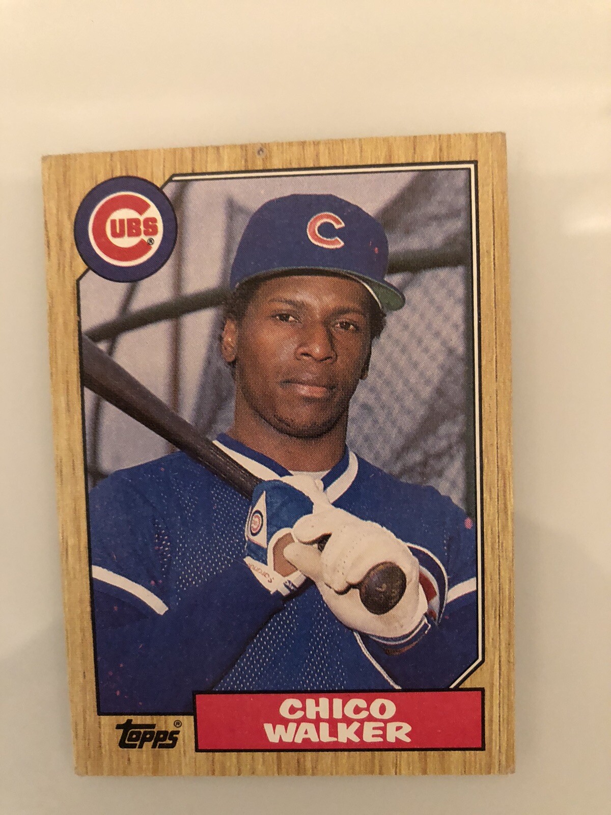 chico walker chicago cubs 1986 topps card | eBay