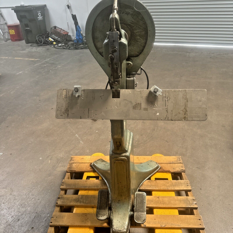 Leach Interlake Steel Stitcher Model A, Saddle Single Head Industrial Stapler | eBay