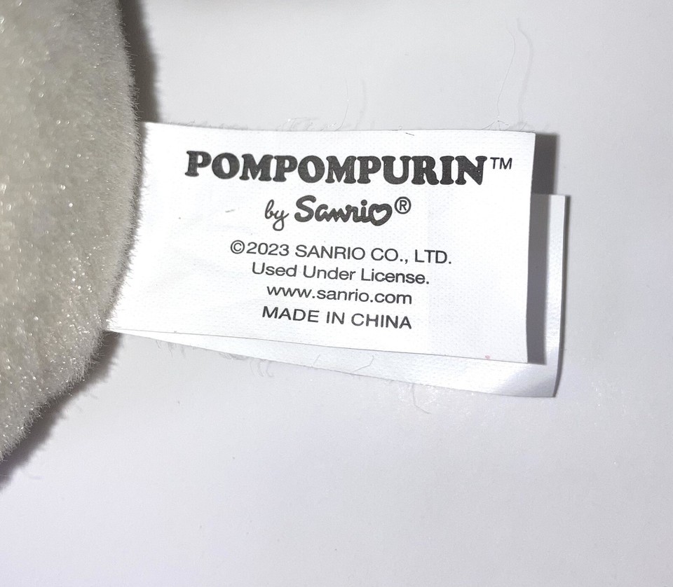 Pompompurin Sanrio Plush with Muffin 6.5" 2023 Stuffed Animal Toy | eBay