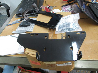 NOS Ramsey Warn Winch Mounting Bracket 2001 Honda Rubicon 500 4X4 ...
