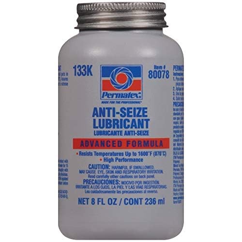 Permatex 80078-12PK Anti-Seize Lubricant, 8 oz. (Pack of 12 ...