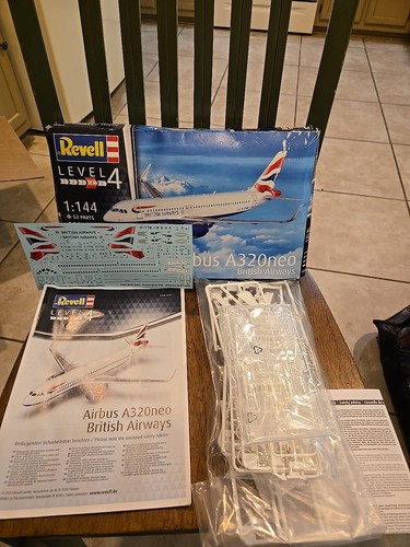 Revell #03840 1/144 Airbus A320 neo British Air | eBay