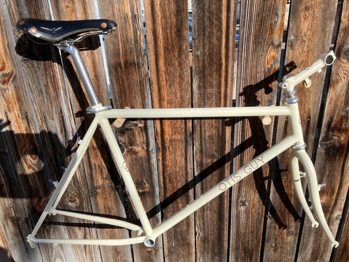 Otis Guy Vintage MTB Frame size 21" fillet brazed frame-fork-stem new ...