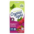 CRYSTAL LIGHT BLACK ICED TEA PACKETS DRINK MIX 0 SUGAR RASPBERRY EACH ...