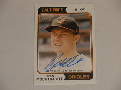 Ryan Mountcastle 2023 Topps Heritage Real Ones Autograph SP Orioles ...