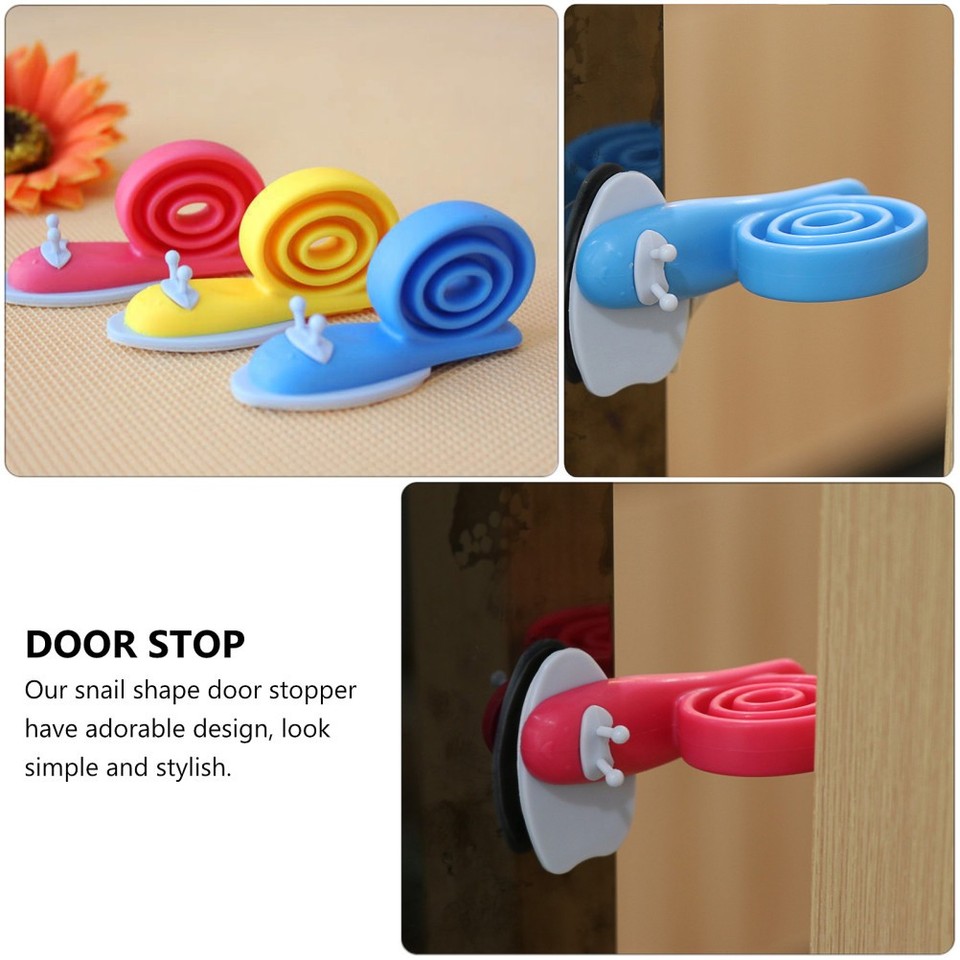 8 Pcs Snail Style Door Stoppers Baby Door Stopper Premium Door Stop ...