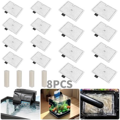 8 PCS Power Filter Cartridge for Aqueon Aquarium Fish Tank Replacement ...