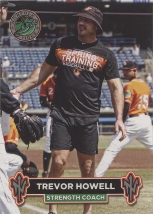 2018 Choice Norfolk Tides - Trevor Howell #43 (RC) for sale online | eBay