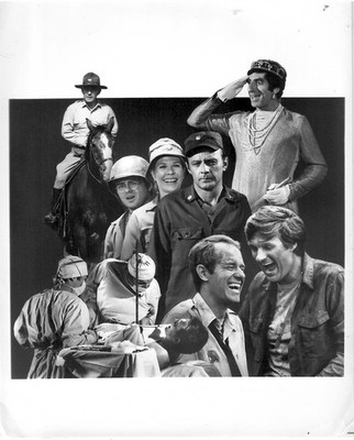 1976 MASH Promo Photo Original Cast 8x10 B&W | eBay