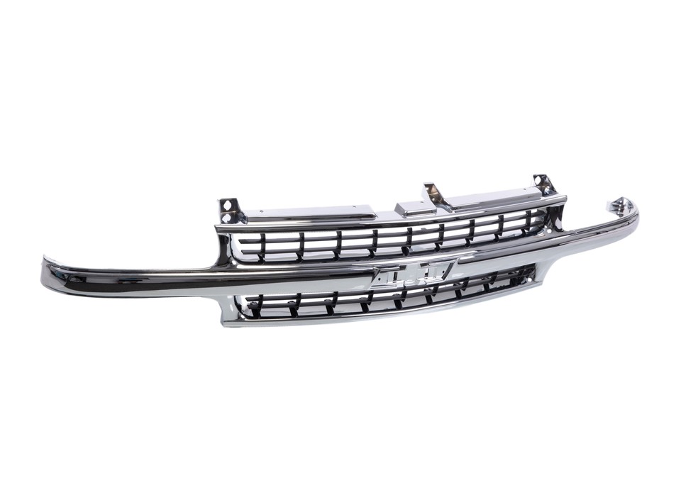 Chrome Grille For 99-02 Silverado 1500 00-05 06 Tahoe Suburban ...