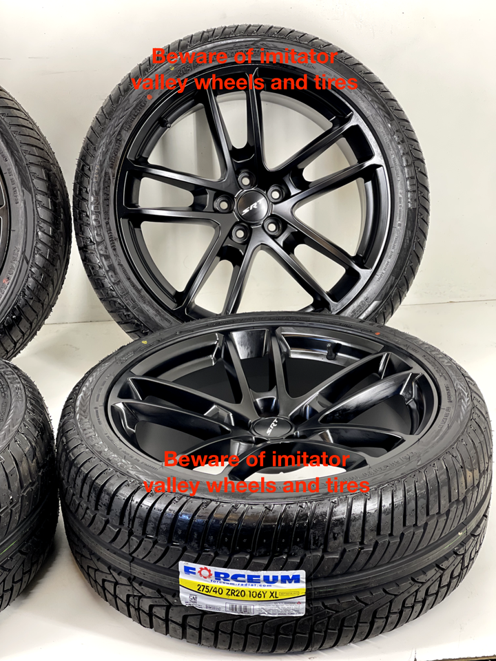 20" Dodge Charger Challenger Hellcat SRT RIMS TIRES WHEELS NEW GLOSS ...