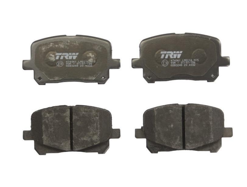 Brake Pad Set, disc brake TRW GDB3248 | eBay