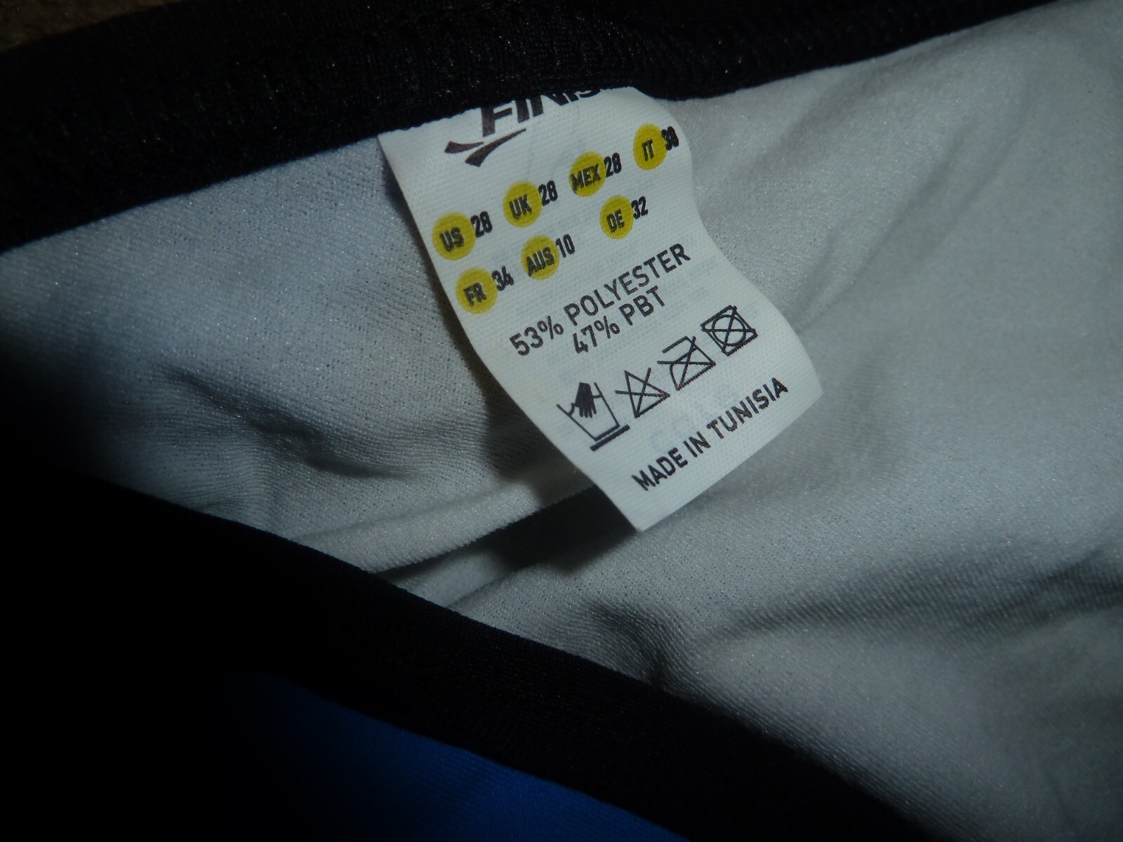 Finis Youth Bladeback Training Swimsuit Blue/Black Girls Youth 20 New Retail $48 | eBay