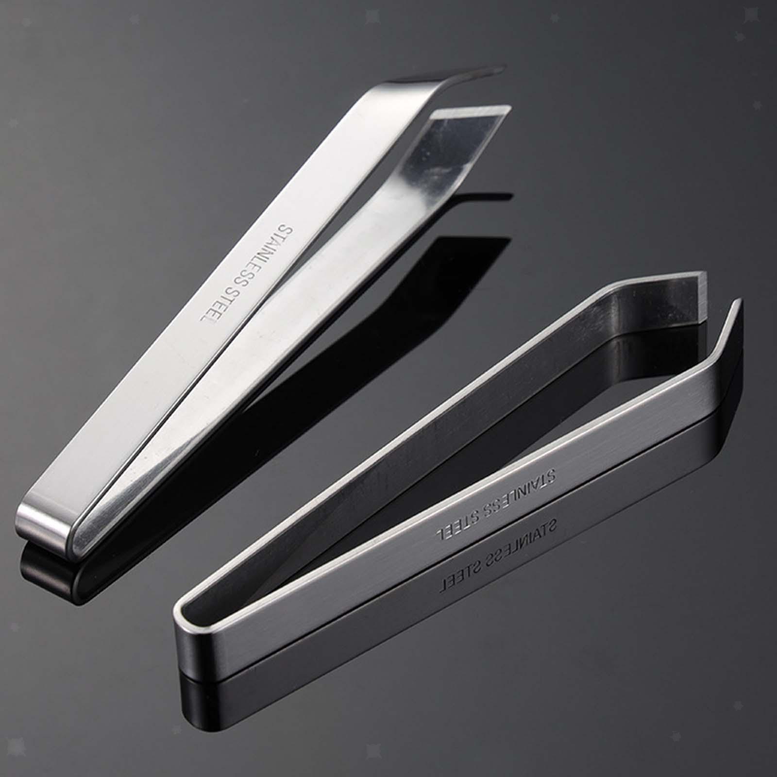 2Pcs Fish Bone Tweezers Portable Ergonomic Plucking Clamp Chef ...