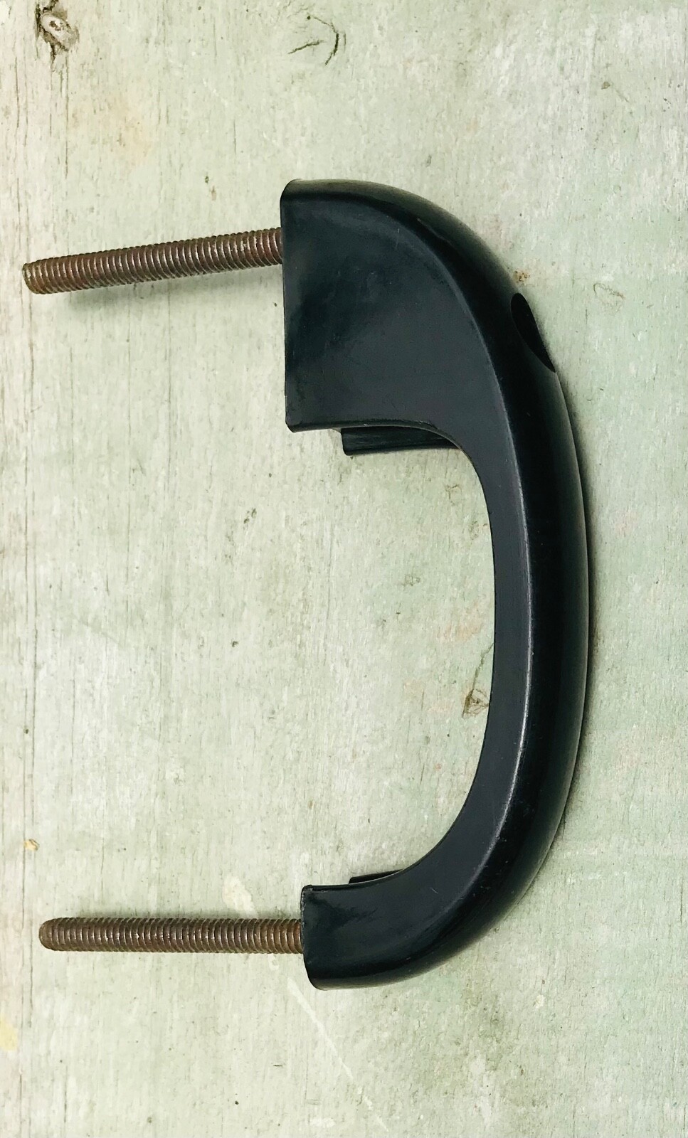 Home Decor Restoration Vintage Retro Black Plastic Press Handle ...