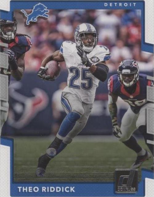 2017 Panini Donruss - Theo Riddick #41 for sale online | eBay
