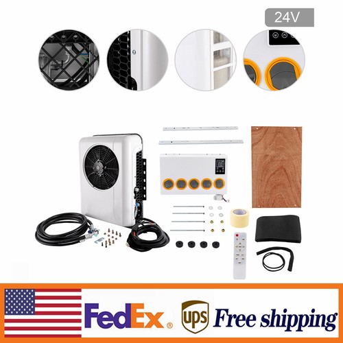 A/C Kit Vehicle Split Air Conditioner Universal Fits Truck Bus RV ...