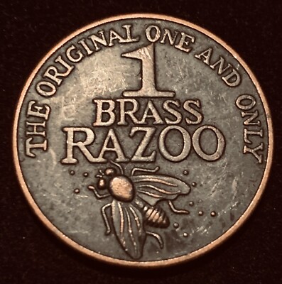 1915 One Brass Razoo Historical Token Exonumia | eBay