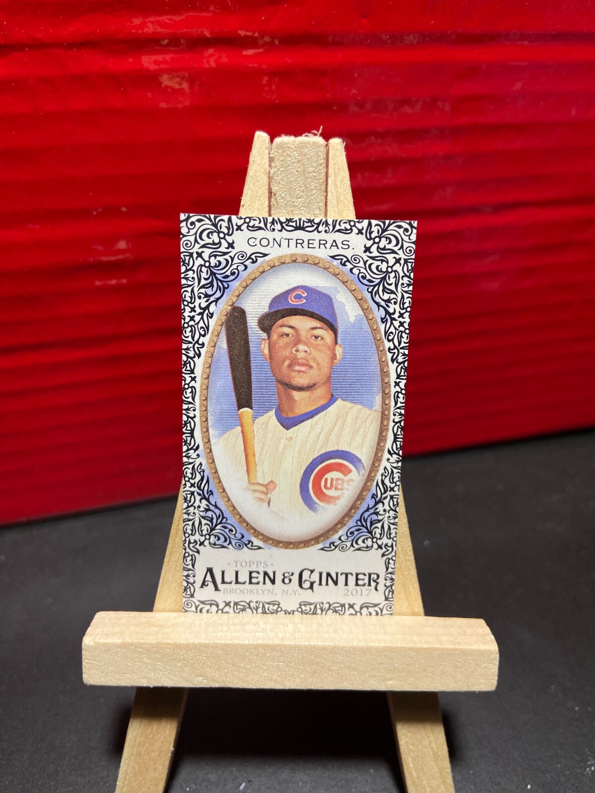 2017 Topps Allen and Ginter Mini Black Border #192 Willson Contreras | eBay