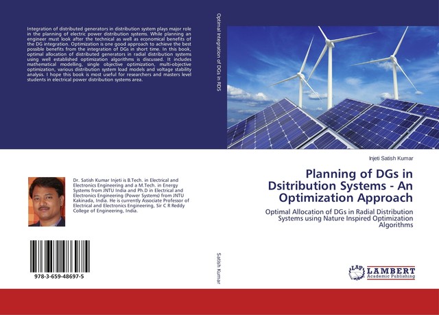 Planning of Dgs in Dsitribution Systems-An Optimization Approach von ...