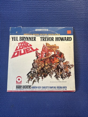 LONG DUEL (1967 JOHN SCOTT) NEW SOUNDTRACK VINYL LP, YUL BRYNNER ...
