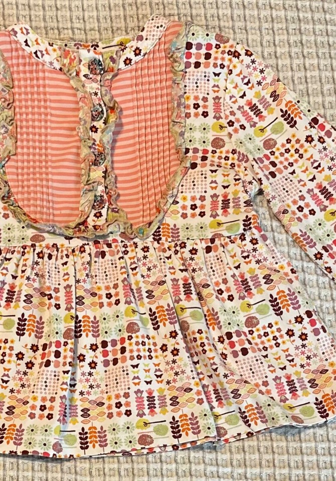 Matilda Jane Set Cornelia Libby Top & Sonia Big Ruffles Friends Forever Size 4 | eBay