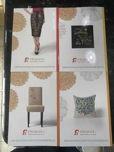 Premier + Plus Ultra Upgrade Embroidery System w/ CD Software And 4 ...