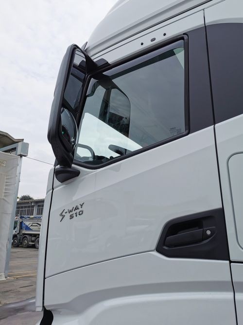 Set deflettori aria in acrilico - compatibile per Iveco S-Way (10/19 ...