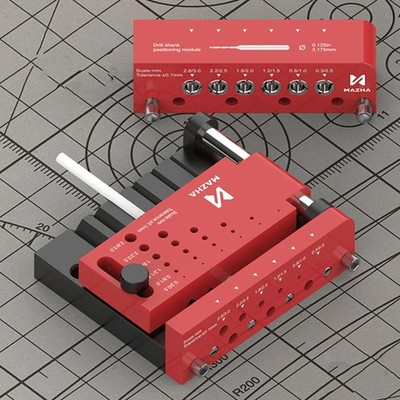 Drill Rod Positioning Module, Drill Hole, Round Bar Drilling Guide ...