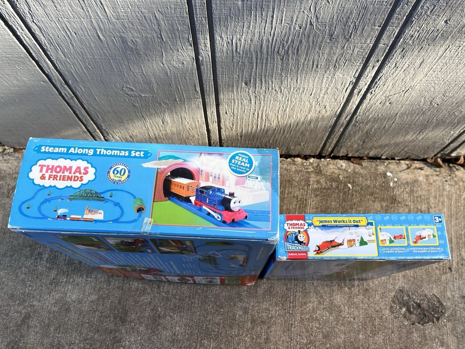 Thomas & Friends Trackmaster Tomy James Works It Out And Steam Along ...