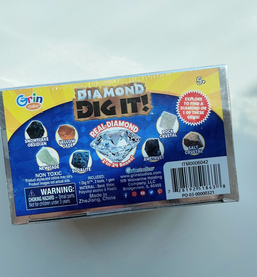 Gold Dig It & Diamond Dig It Lot of 2, 1-24 Boxes Gold Grin Studios ...