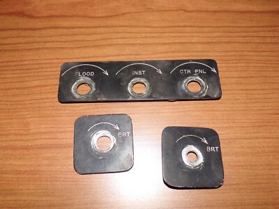 Aircraft Avionics Instrument Knob Panels | eBay